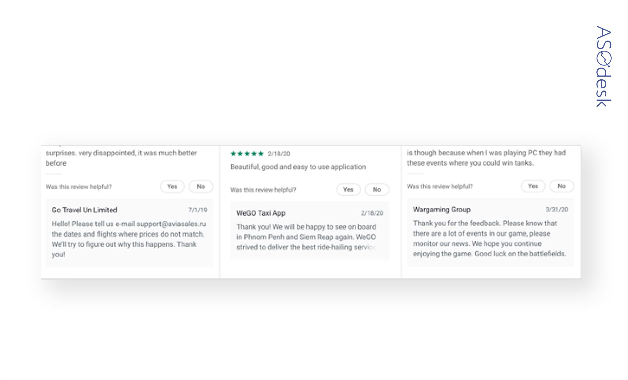 9 tips for working with reviews on App Store and Google Play — Asodesk Blog